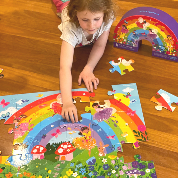 Classic Floor Puzzle 36 Pc Rainbow - Vanilla House Coorparoo