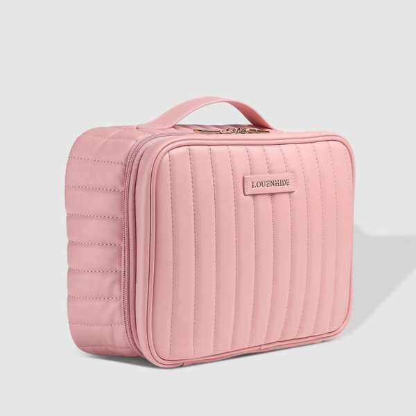 Maggie Cosmetic Case - Pale Pink - Vanilla House Coorparoo