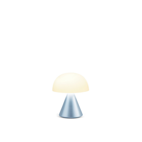 Lexon Mina Mini LED Lamp, Light Blue - Vanilla House Coorparoo